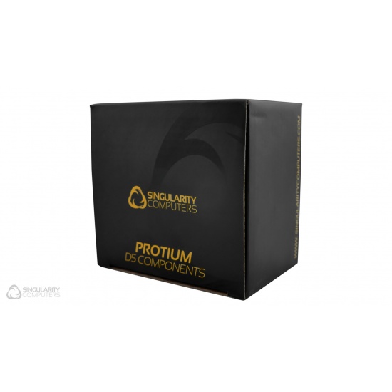 Singularity Computers Protium D5 Pump Top - Frosted Acrylic