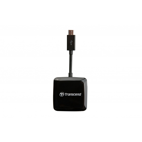 Transcend OTG USB Card Reader and USB Adapter (SDHC/SDXC/microSDHC ...