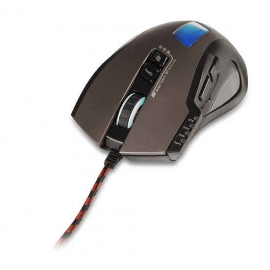 NGS Gaming Mouse with 8 Programmable Buttons, 7 Colours LED