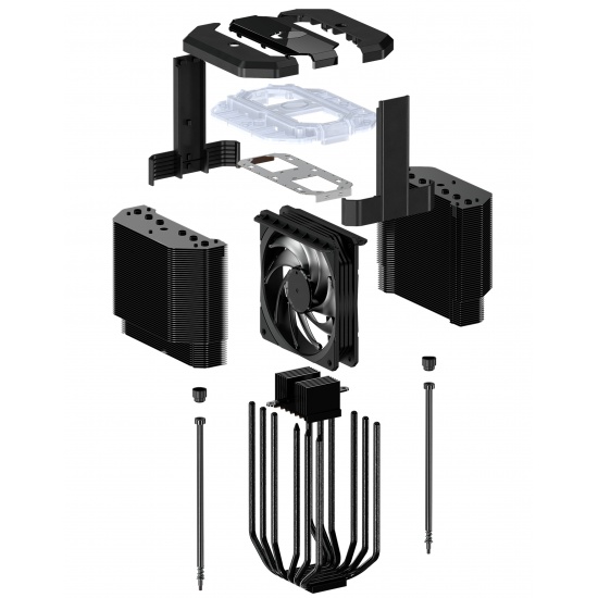 Cooler Master MasterAir MA620M Dual Tower RGB 120 mm CPU Cooler