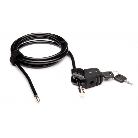 EyezOff Adjustable Cable Lock, Double-Loop Function, 2 Keys, 8mm x ...