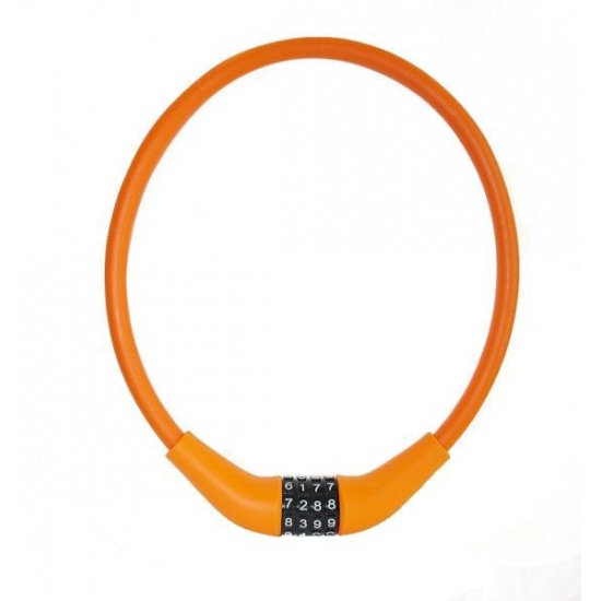 EyezOff EZ866 Bicycle Lock 4-Dial Cable Combination Lock, All-Weather ...