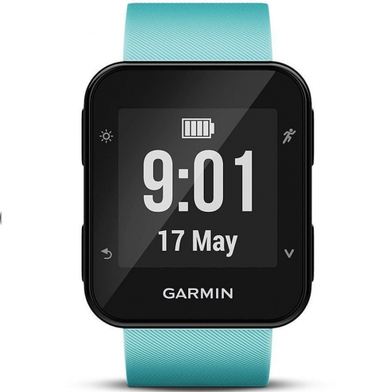 Garmin Forerunner 35 Fitness GPS Running Watch with HRM Frost Blue Edition