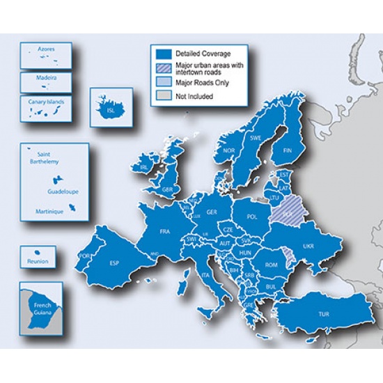 Garmin Map Europe Full Coverage (SD/microSD card)