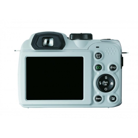 GE X500 16.0 megapixel white digital camera 15X Optical zoom bundle ...