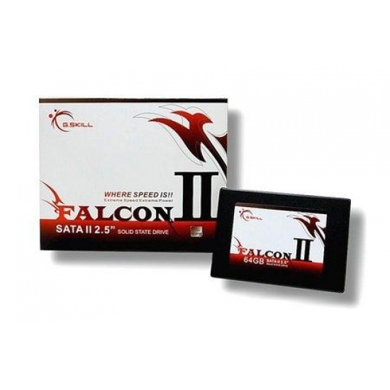 64GB G.Skill Falcon II SSD Solid State Disk MLC (64MB cache, 220MB read ...