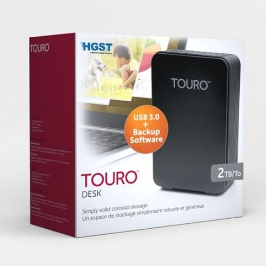 2TB Hitachi Touro Desk USB3.0 External Desktop Hard Drive