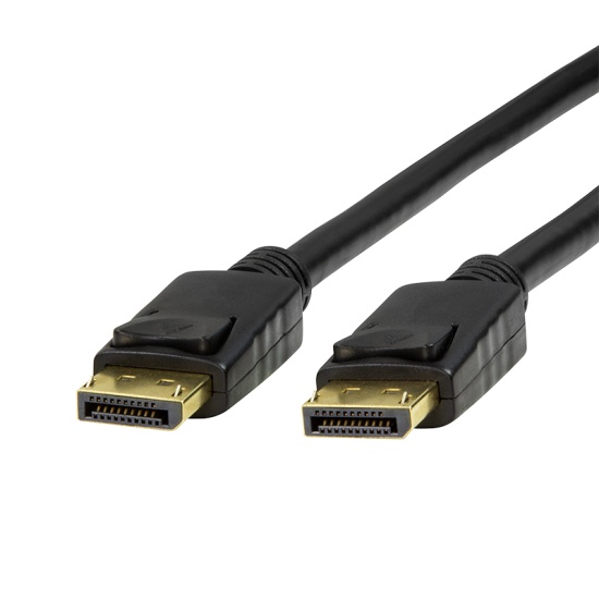 LogiLink CV0119 DisplayPort cable 1 m Black