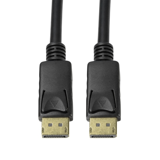 LogiLink CV0119 DisplayPort cable 1 m Black