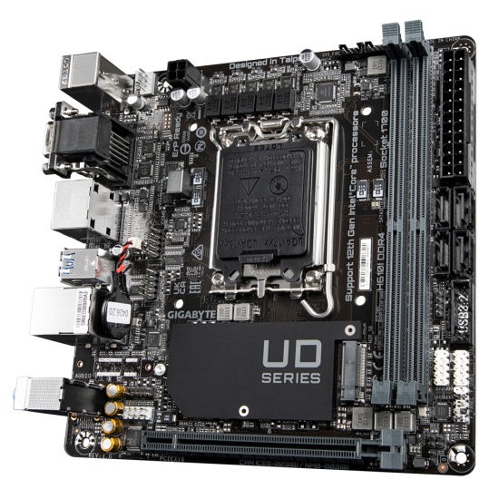 Gigabyte H610I DDR4 motherboard Intel H610 Express LGA 1700 mini ITX