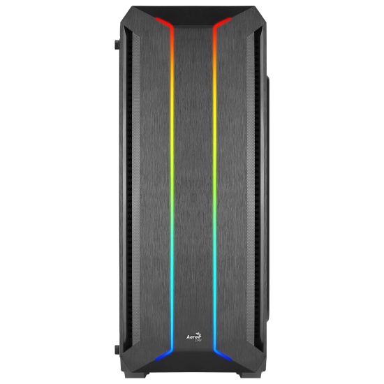 Aerocool SKYLINEV2BK PC ATX Case Dual Front Panel LED ARGB Fan ARGB ...