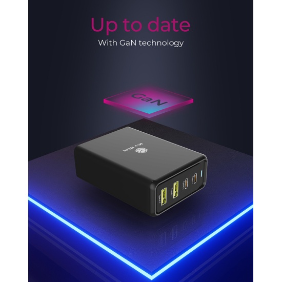 ICY BOX IB-PS104-PD Laptop, Smartphone, Tablet Black AC Fast charging ...