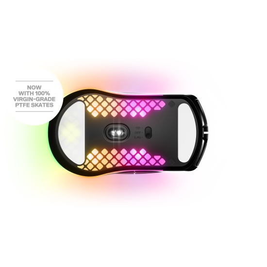 Steelseries Aerox 3 Wireless mouse Right-hand RF Wireless + Bluetooth ...