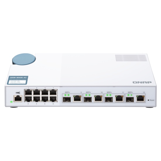 QNAP QSW-M408-4C network switch Managed L2 Gigabit Ethernet (10/100 ...