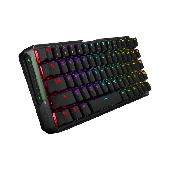 ASUS ROG Falchion keyboard RF Wireless + USB QWERTY UK English Black