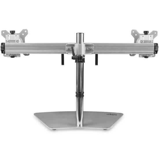 StarTech.com Dual Monitor Stand - Ergonomic Free Standing Dual Monitor ...