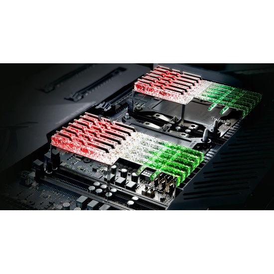 32GB G.Skill DDR4 Trident Z Royal Silver 3600Mhz PC4-28800 CL14-14-14 1 ...