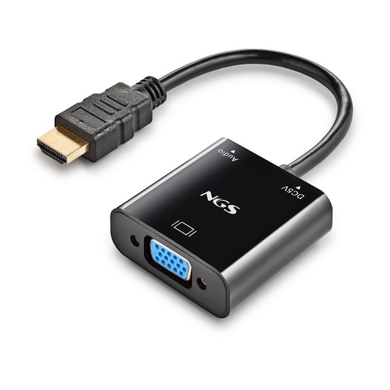 NGS Chamaleon, HDMI to SVGA Aadapter with Audio and Power Cable