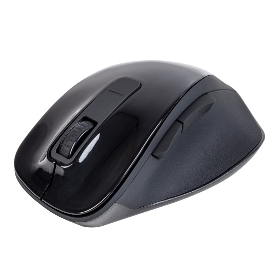 NGS BOW Optical Wireless Mouse with 5 Buttons, Black