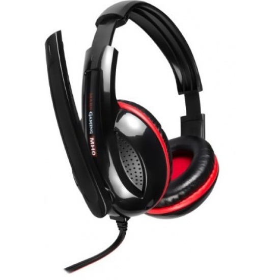 Mars Gaming Headset 3.5mm Circumaural Black and Red