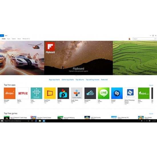 Microsoft Windows 10 Pro 34-bit,64-bit Operating System - Electronic ...