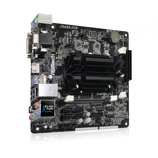 Asrock Intel J3455 DDR3-SDRAM Mini ITX Motherboard