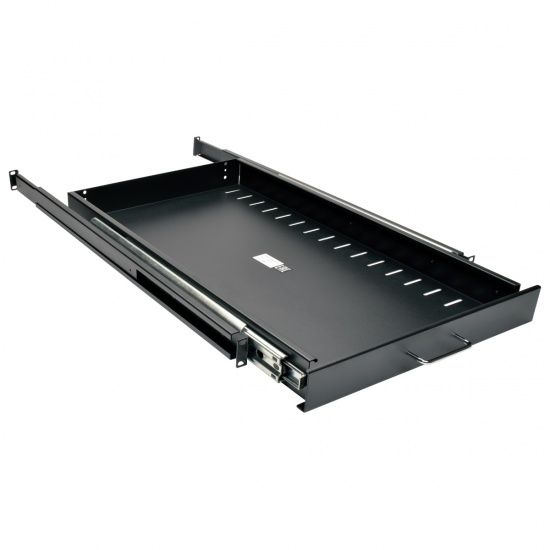 Tripp Lite Heavy Duty Sliding Shelf for Rack Enclosure Cabinet - Black