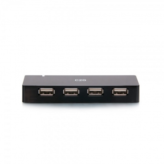 C2G 4-Port USB2.0 Type A Hub With Power Supply
