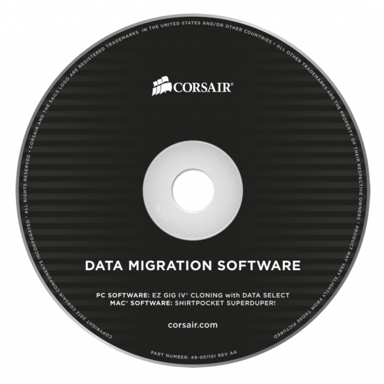 Corsair SSD And HDD Cloning Kit With USB3.0 Cable