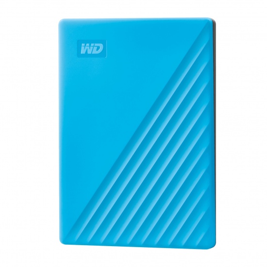 2TB Western Digital My Passport USB3.0 External Hard Drive - Blue