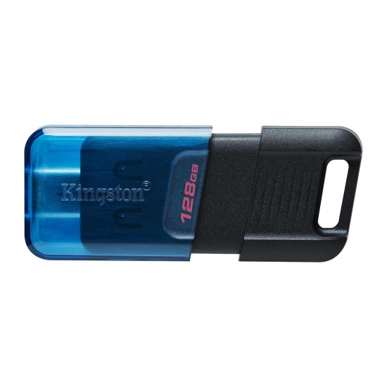 128GB Kingston Technology DataTraveler 80 USB3.2 Type-C Flash Drive ...