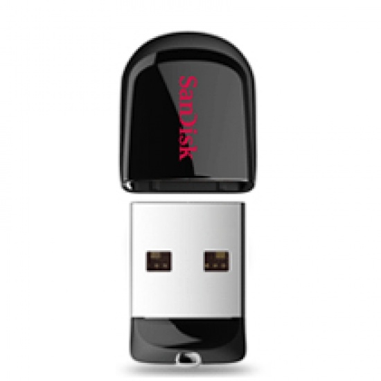 16GB Sandisk Cruzer Fit Encryption USB2.0 Flash Drive Type A - Black