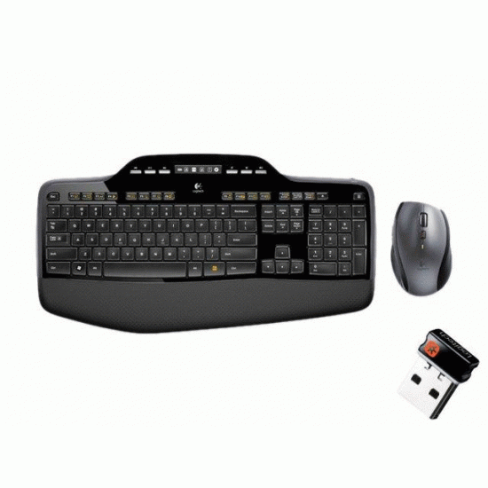 Logitech MK710 RF Wireless Desktop Mouse and Keyboard Combo - US Layout