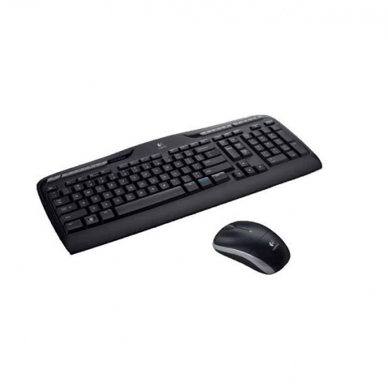 Logitech MK320 Keyboard and Mouse RF Wireless 2.4GHz Black Keyboard ...
