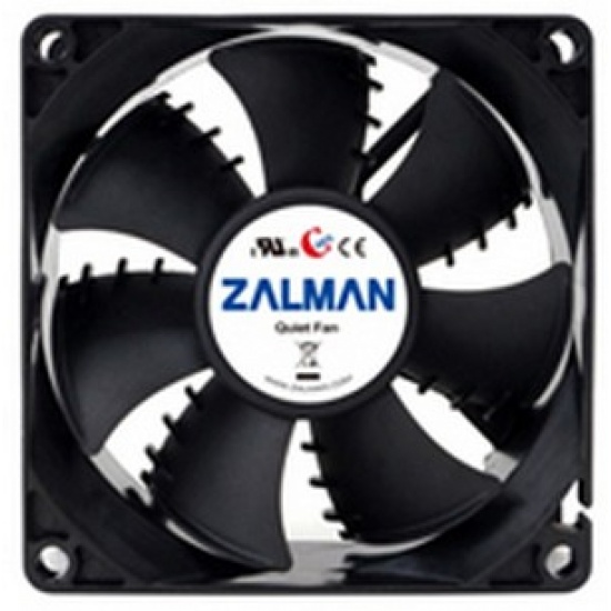Zalman 80MM 2000RPM 23dBA Computer Case Fan Black