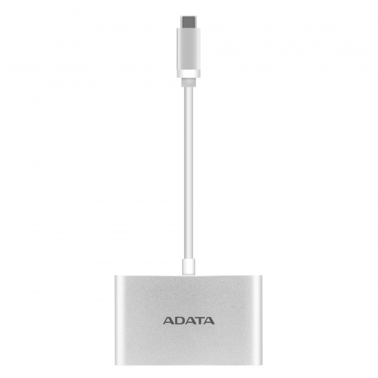 AData USB-C Hub (with 3x USB 3.1 + 1x USB-C port) Silver