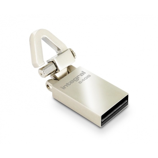 64GB Integral Tag Metal USB 2.0 Flash Drive