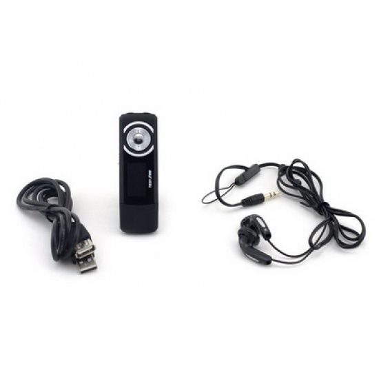 2GB NEON X100 Slim Dual-socket MP3 Player and FM Radio w/microSD slot ...