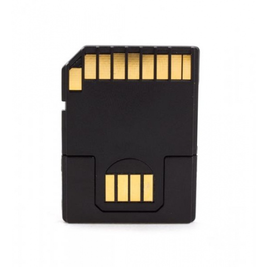 2-in-1 adapter microSDHC to USB reader + microSDHC to SD adapter
