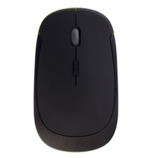 NEON Wireless Optical Mouse USB Dual-button with scroll-wheel Black/Green