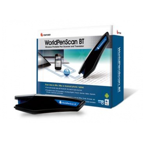 Penpower WorldPenScan BT - Wireless Portable Bluetooth Pen Scanner and ...