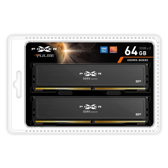 64GB Silicon Power XPOWER Pulse DDR5 6000MHz CL30 1.35V Dual Kit (2x ...