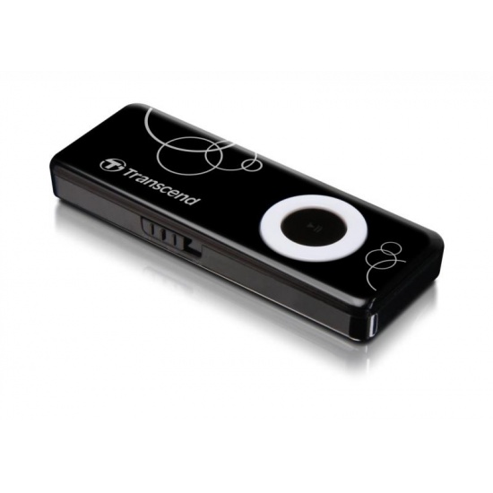 8GB Transcend MP300 Digital Music Player (Black)