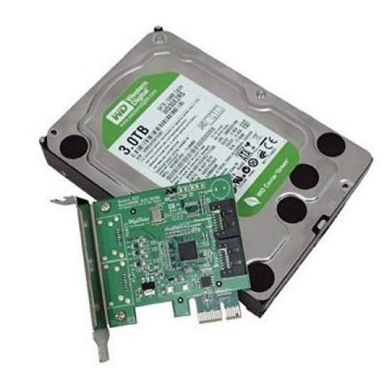 3TB Western Digital Caviar Green 3.5-inch SATA Hard Drive (IntelliPower, 64MB cache)