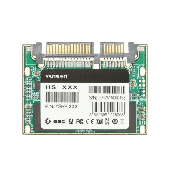 64GB Yansen Half Slim SATA III 6Gbps SSD Solid State Disk