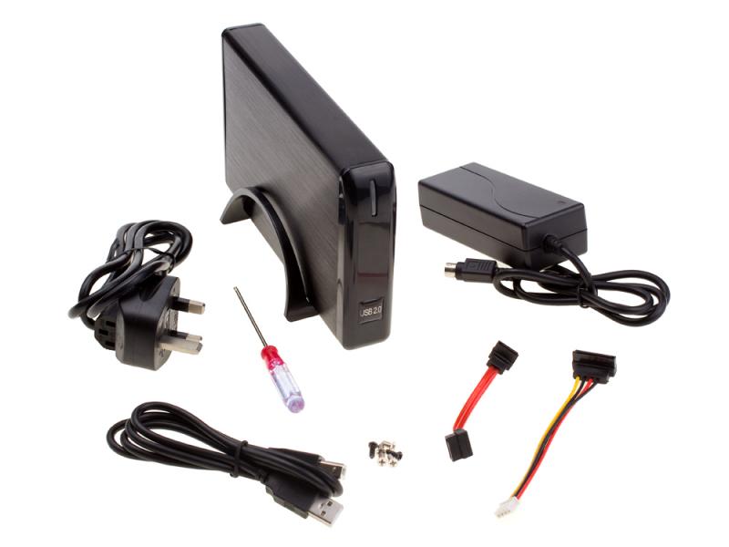 NEON 3.5-inch SATA+IDE USB2.0 External Desktop Hard Drive Enclosure ...