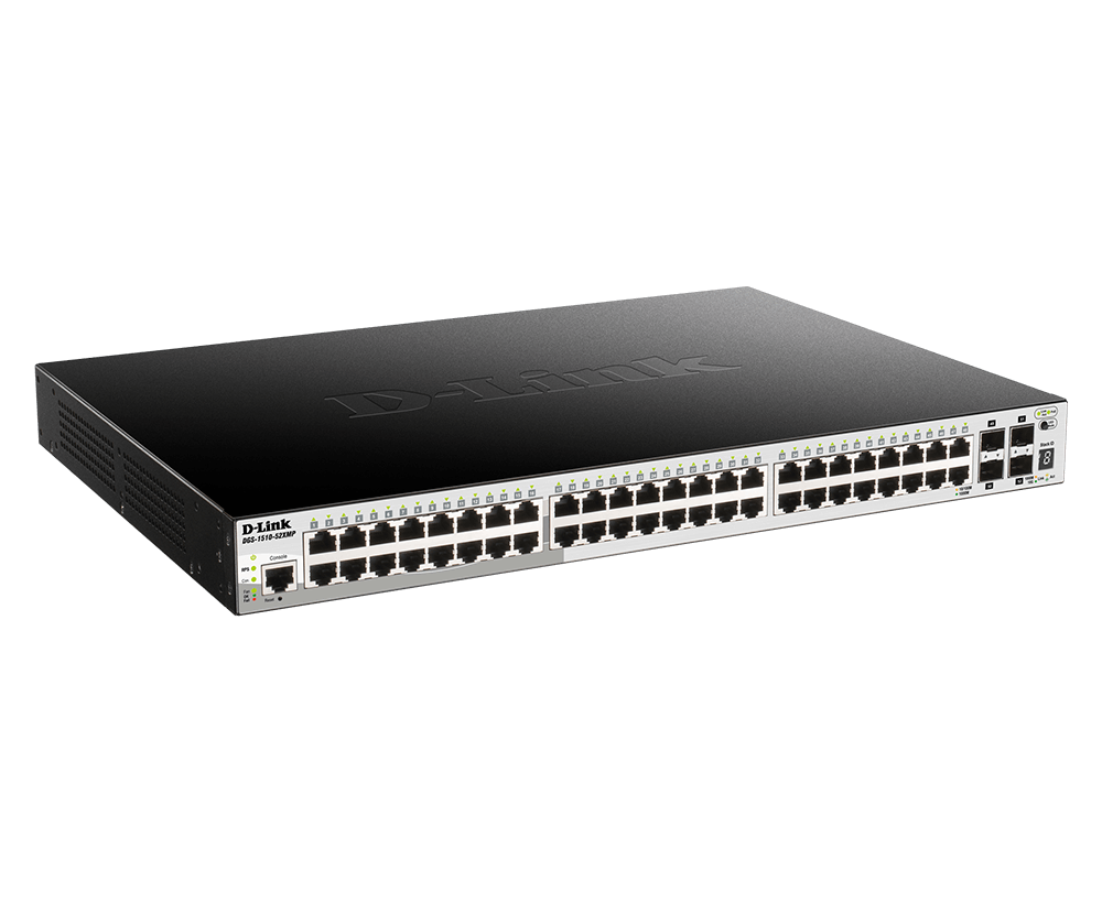D-Link 52-Port Gigabit Stackable Smart Managed with 10G Uplinks