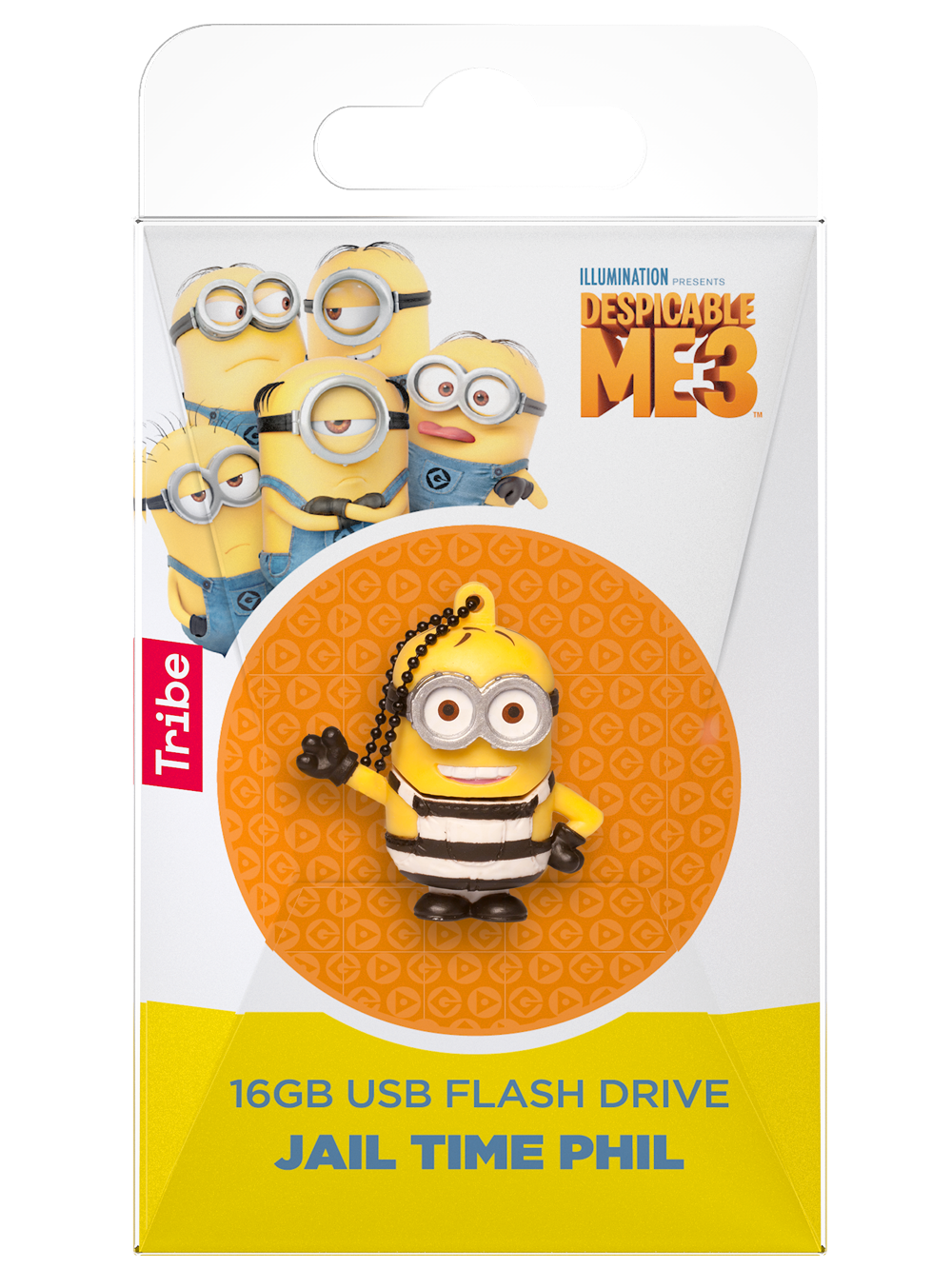 16GB Despicable Me Minion Phil USB Drive