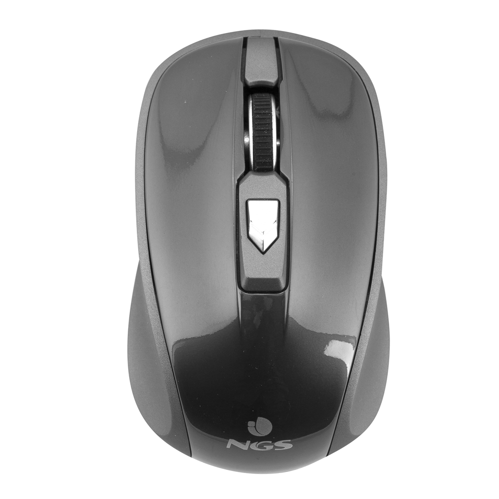 NGS 2.4Ghz Wireless Optical Mouse 3 Buttons, NGS Roly Black