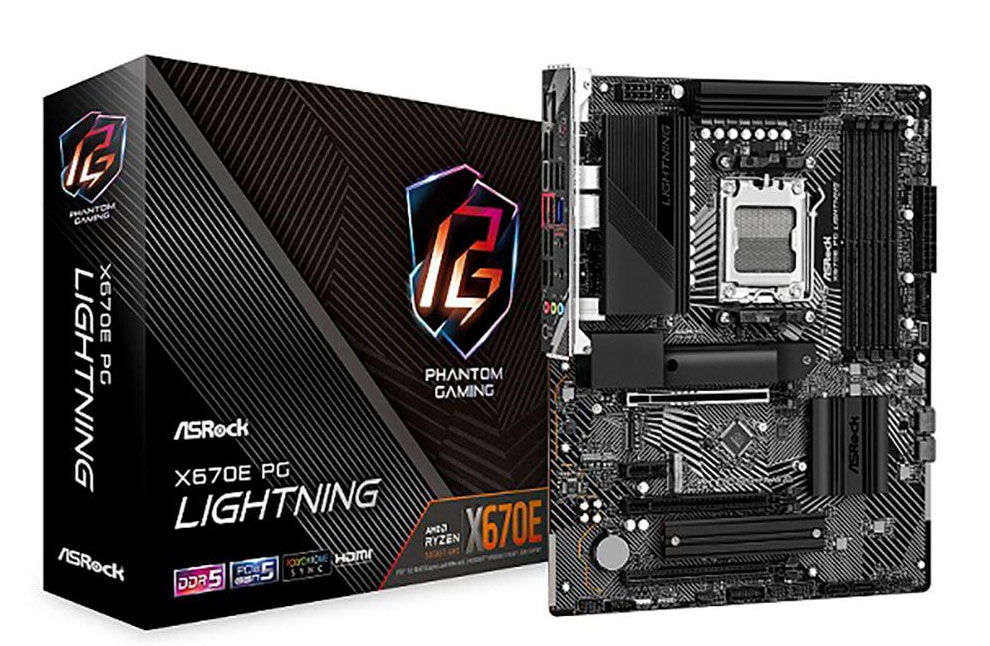Asrock X670E Pro RS AMD AM5 ATX DDR5 Motherboard